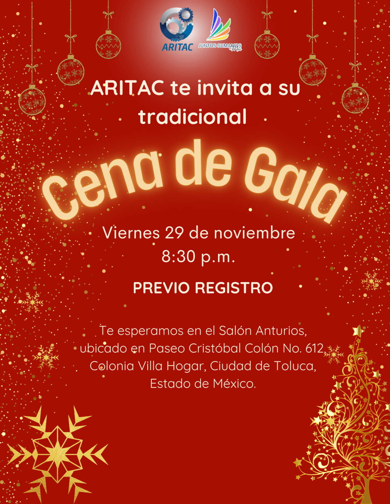Cena de Gala – Aritac